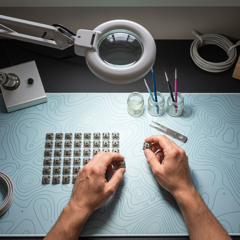 How to Lube Mechanical Switches for Perfect Sound - Attack Shark