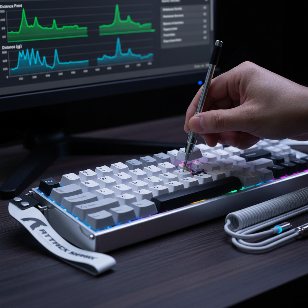 Calibrate Magnetic Switches for Ultra-Low Force Typing