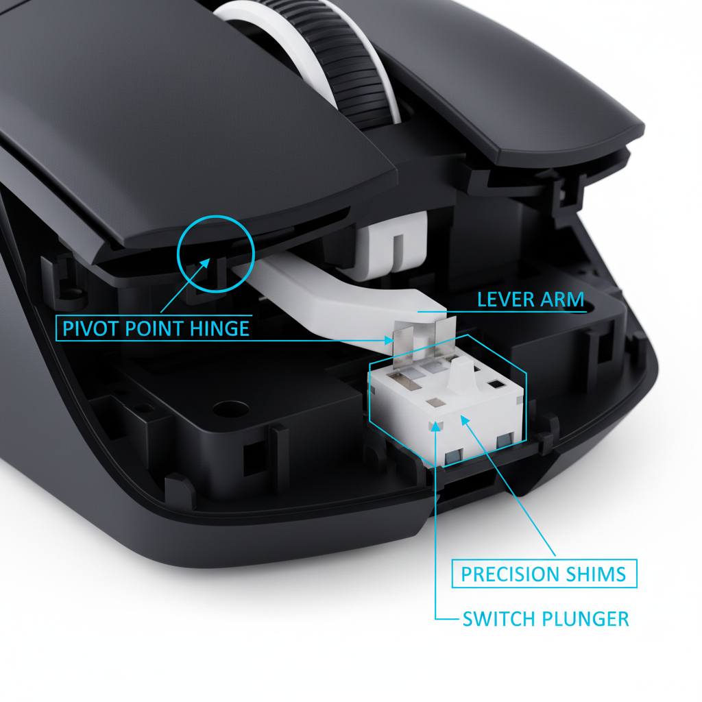 Mouse Pivot Physics for Faster Clicks - Attack Shark