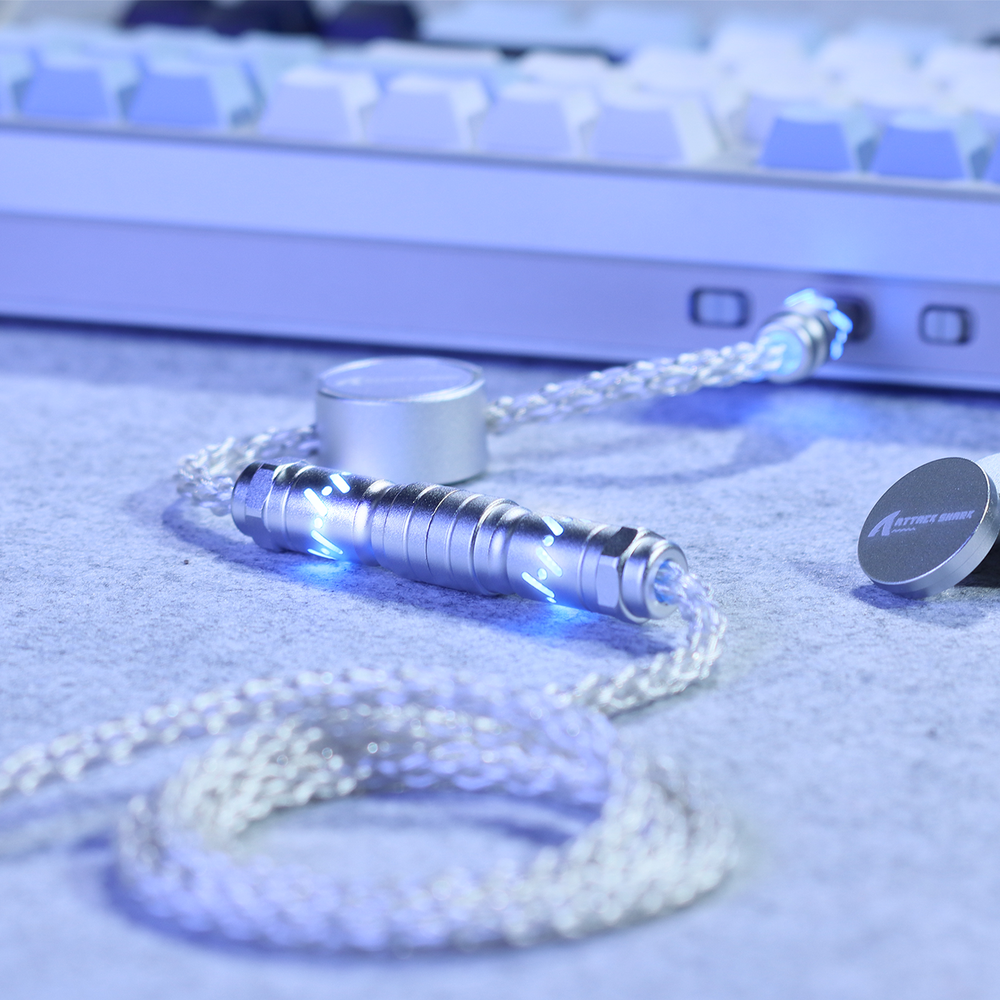 C07: Premium 8KHz RGB Aviator Cable for Gaming Keyboards