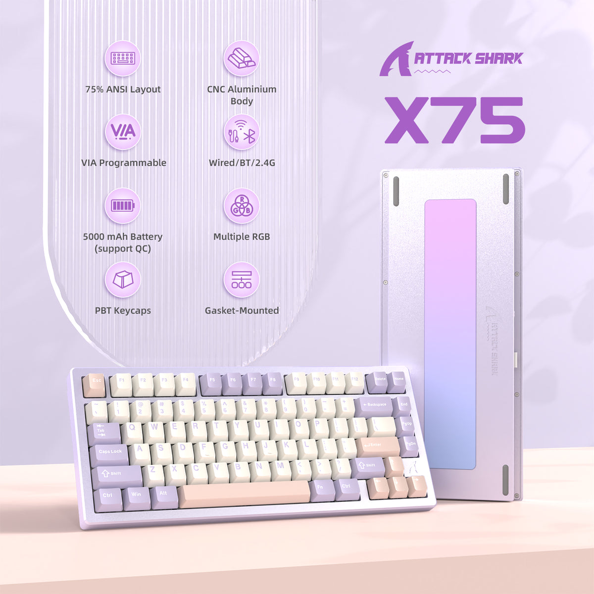 Full Aluminum Mechanical Keyboard Build | ATTACK SHARK