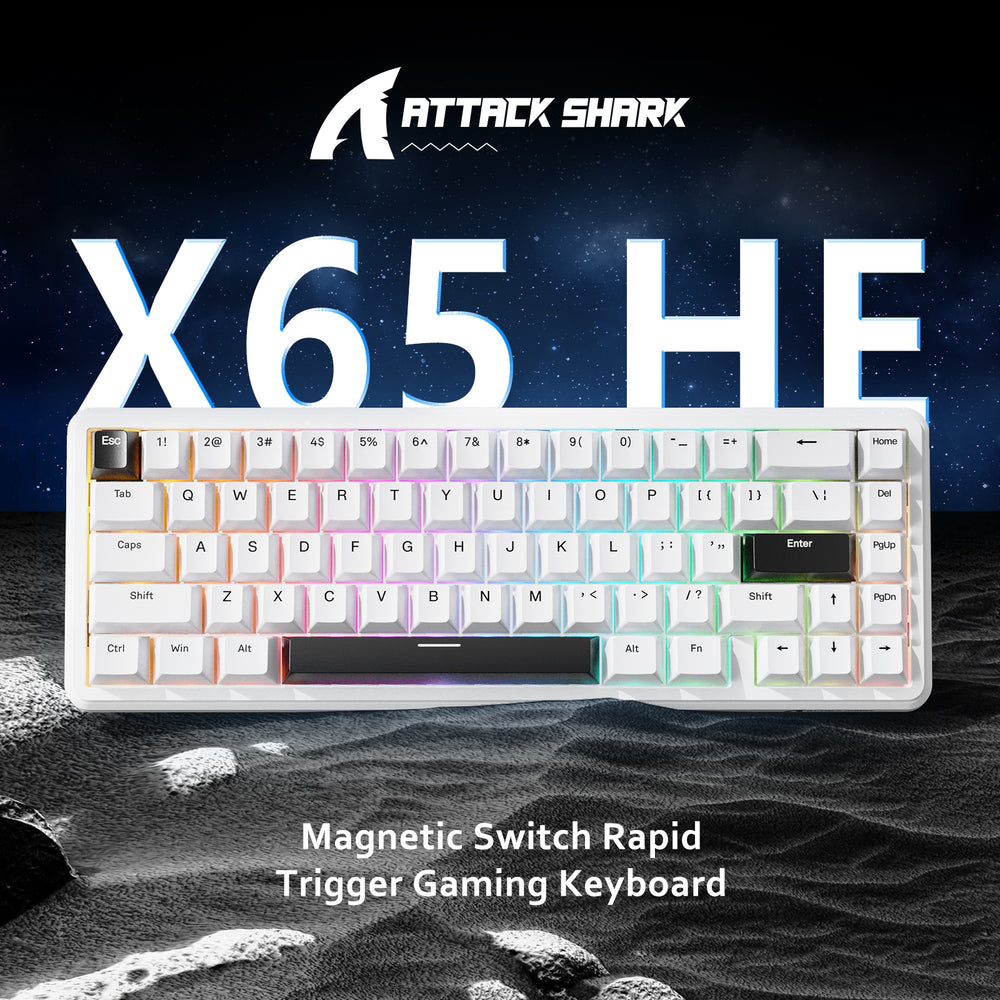 X65 HE: 65% Magnetic Gaming Keyboard with 8000Hz Response