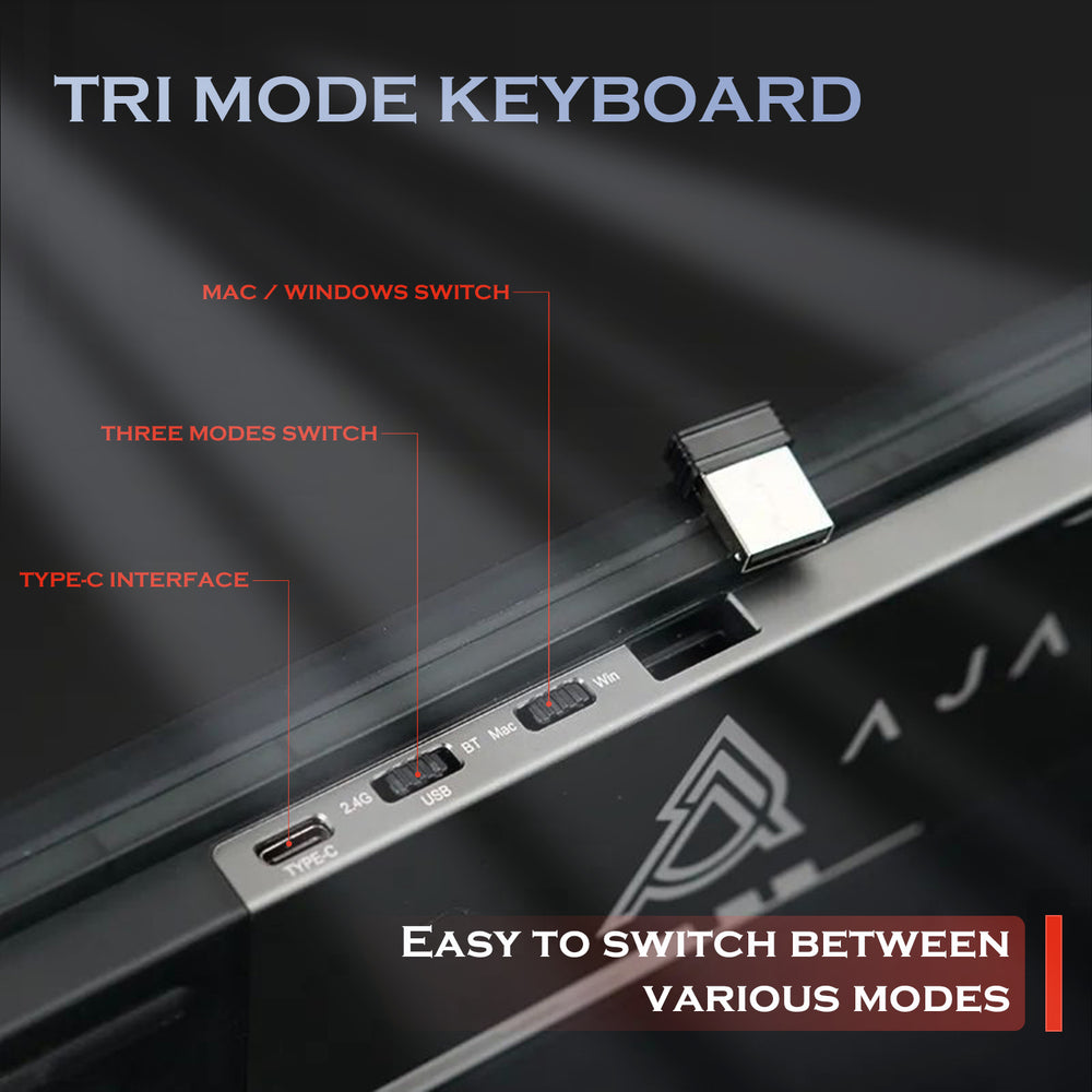 Ultra-Thin Mechanical Keyboard with Smart Screen | ATTACK SHARK
