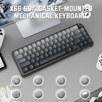 X66 Wireless Keyboard with Gasket Mount & RGB