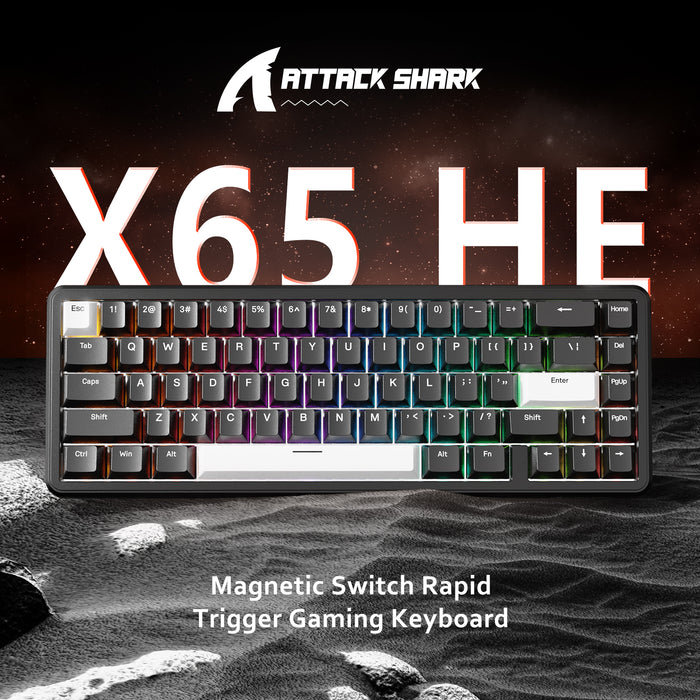 X65 HE: 65% Magnetic Gaming Keyboard with 8000Hz Response