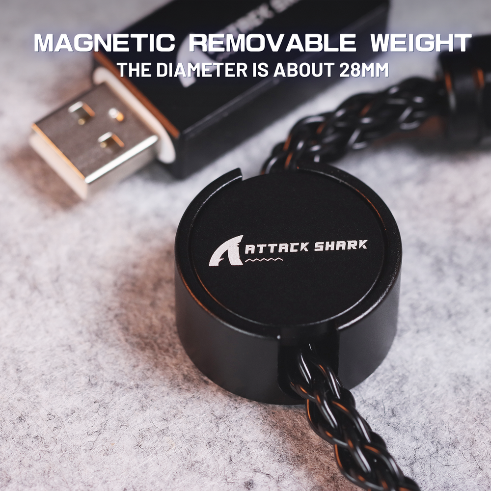 C07: Premium 8KHz RGB Aviator Cable for Gaming Keyboards