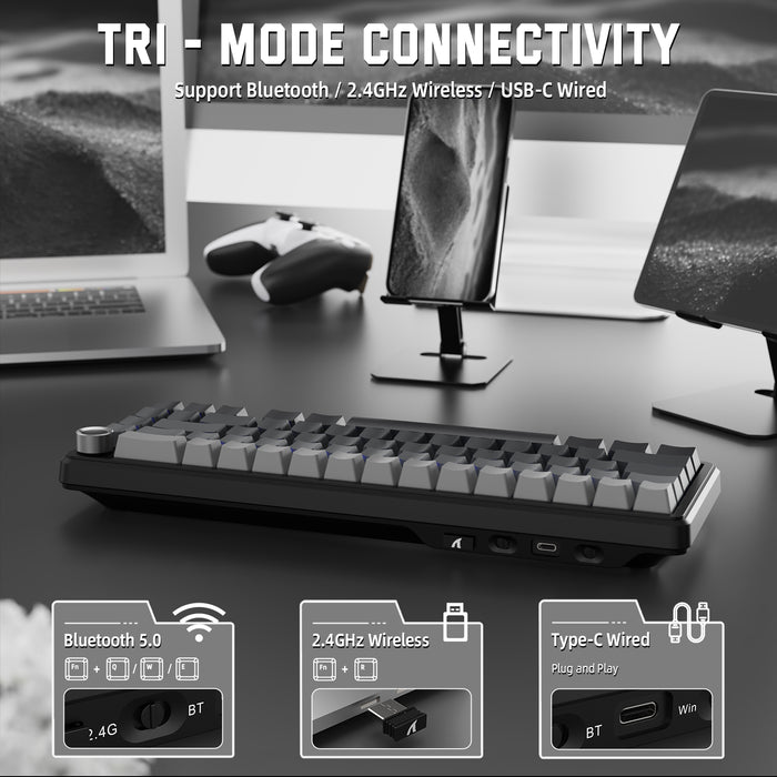 X66 Wireless Keyboard with Gasket Mount & RGB