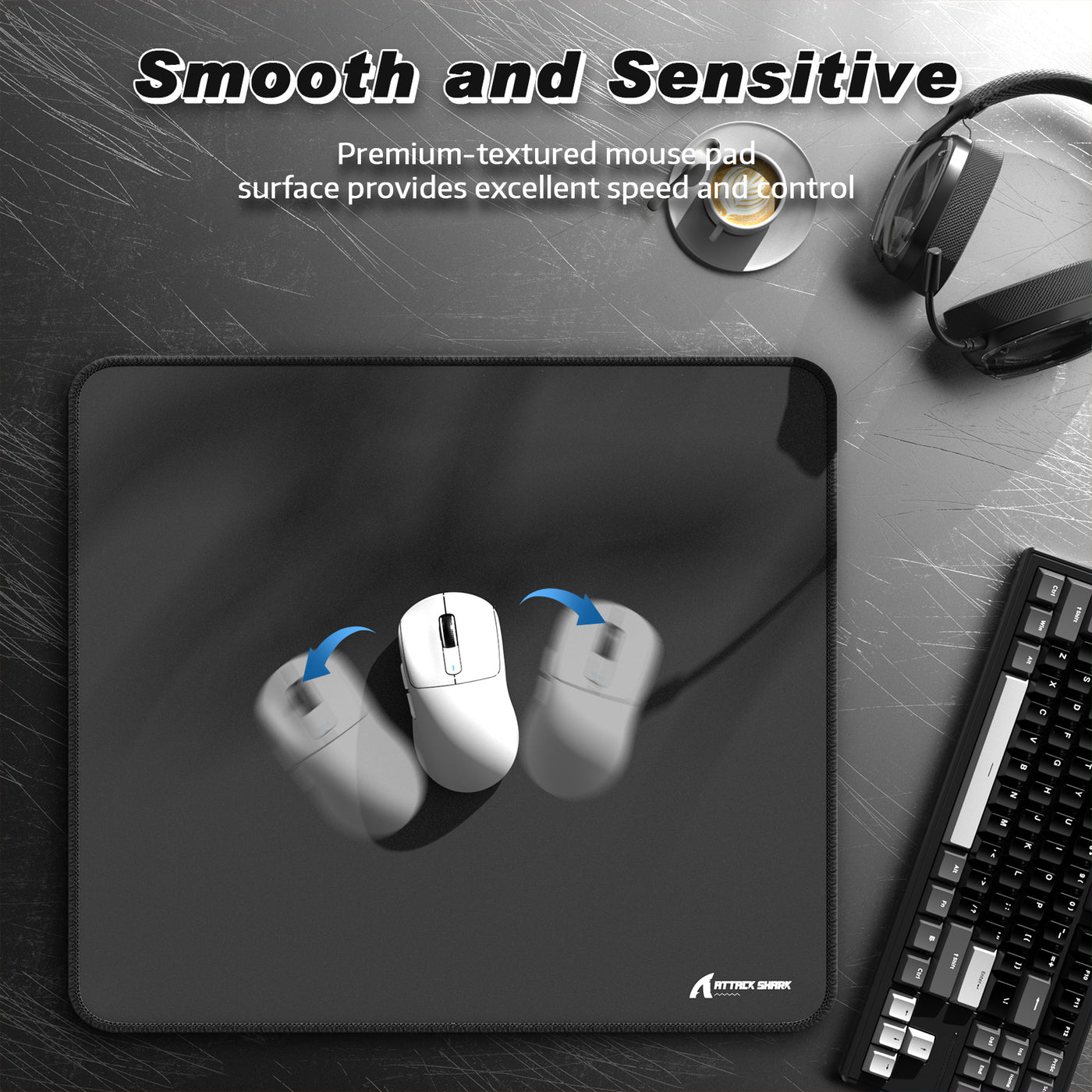 eSport Gaming Mousepad for Competitive Play | ATTACK SHARK