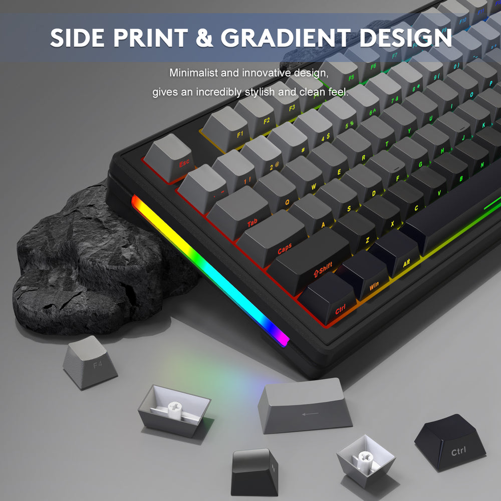 Wireless Mechanical Keyboard | RGB Backlit | Multi-Mode