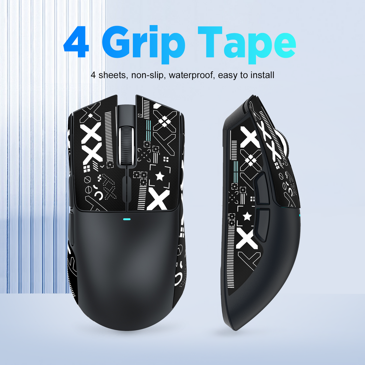 Gaming Mouse Grip Tape | Enhance Control & Comfort