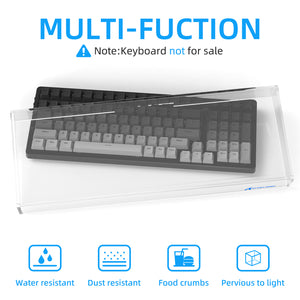 Full Size Keyboard Dust Cover | Acrylic Protection