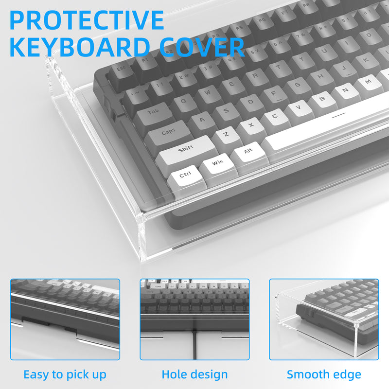 Full Size Keyboard Dust Cover | Acrylic Protection