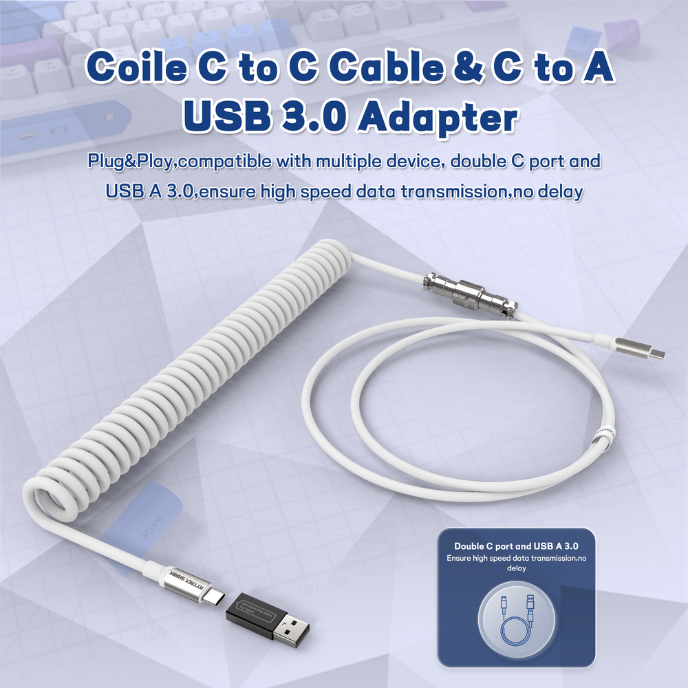 High-Performance Coiled Cable | ATTACK SHARK