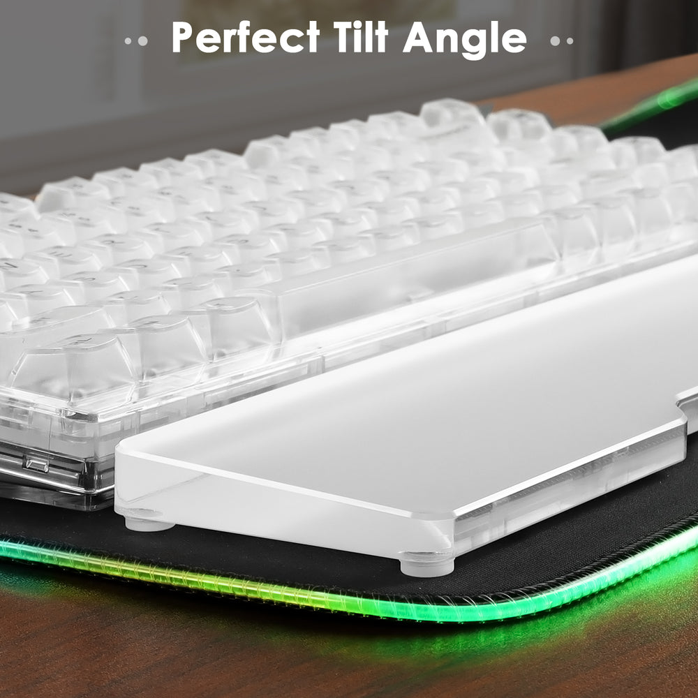 Ergonomic Acrylic Wrist Rest | Comfort & Durability