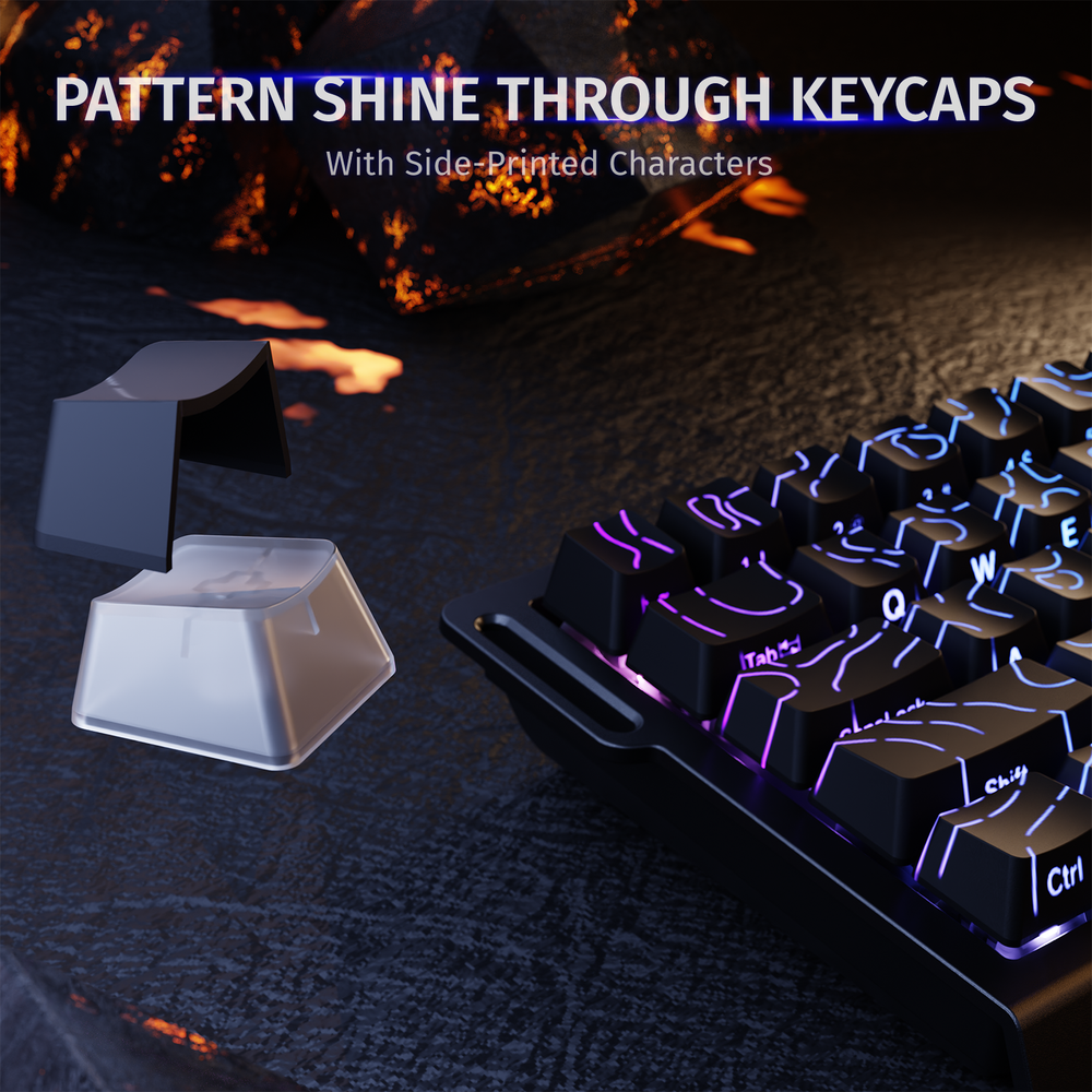 X68 HE Magnetic Keyboard: 0.01mm RT Accuracy, 8000Hz