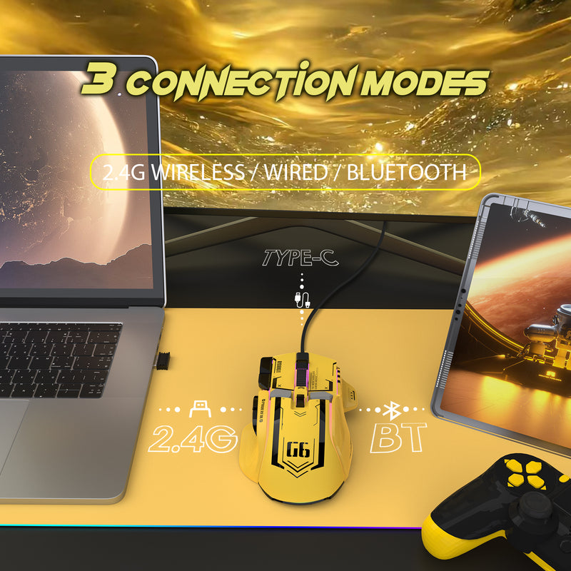 Tri-Mode Wireless Precision Mouse | ATTACK SHARK