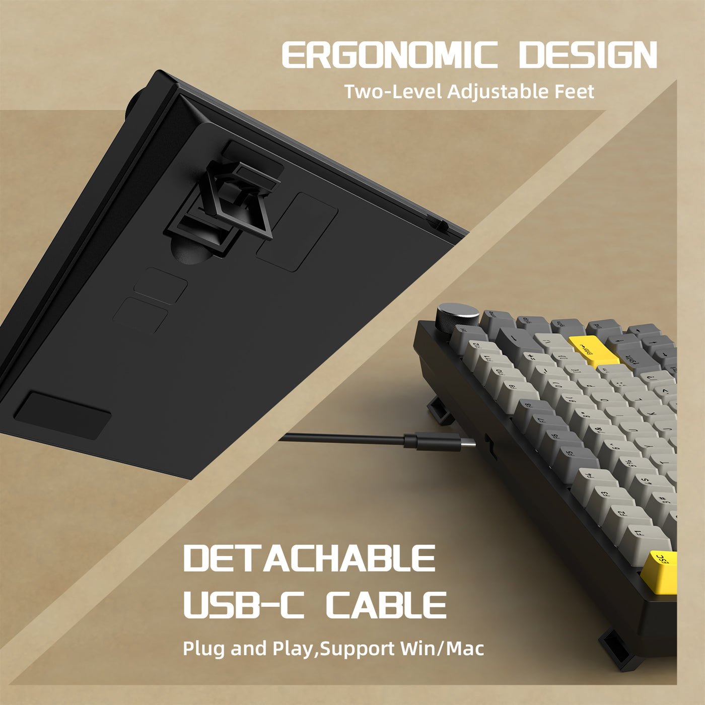 Gaming Keyboard Excellence | Hot-Swappable & Customizable