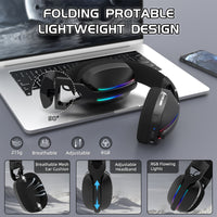 Ultra-Light Protable Gaming Headset with RGB | L90 Tri-Mode Audio