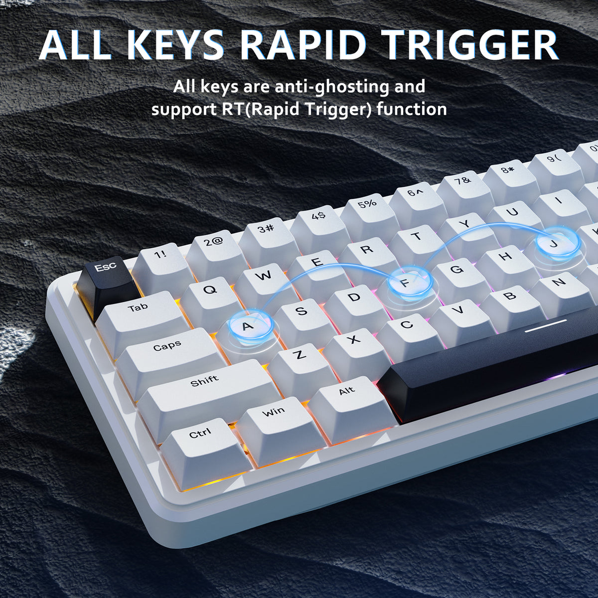 X65 HE: 65% Magnetic Gaming Keyboard with 8000Hz Response