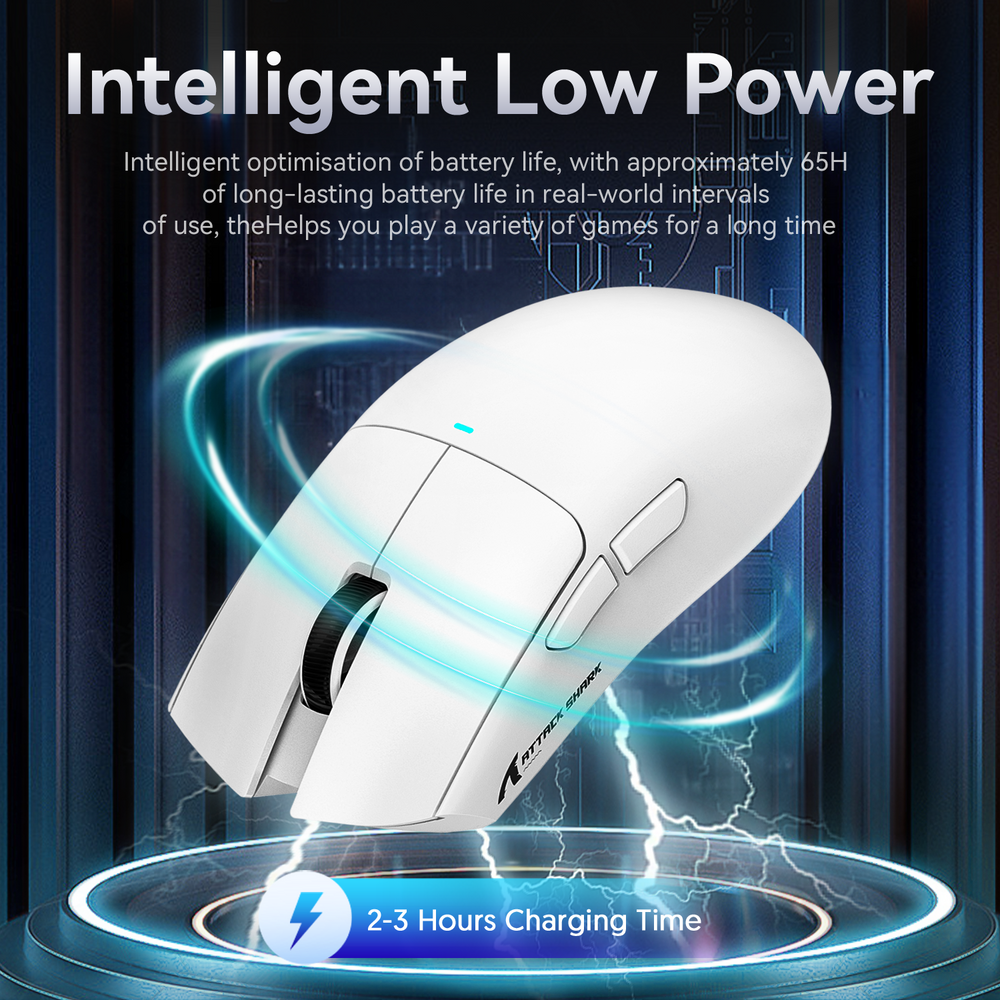 Attack Shark X11 Wireless Gaming Mouse 22 000 Dpi Magnetic Charging