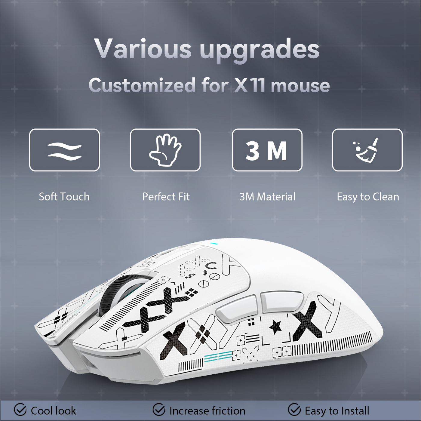 Gaming Mouse Grip Tape | Enhance Control & Comfort