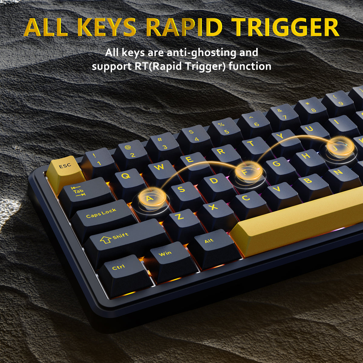 X65 HE: 65% Magnetic Gaming Keyboard with 8000Hz Response