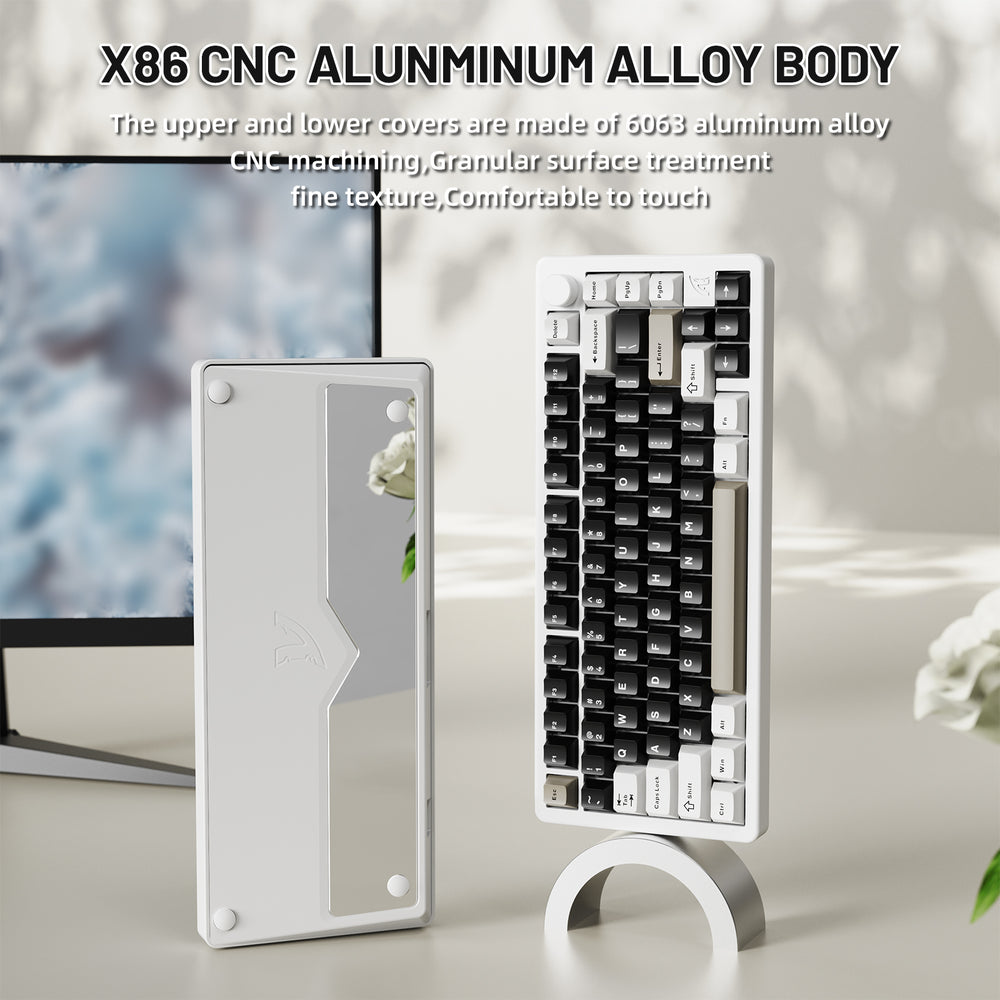 Premium CNC Aluminum Keyboard with RGB | X86 ATTACK SHARK