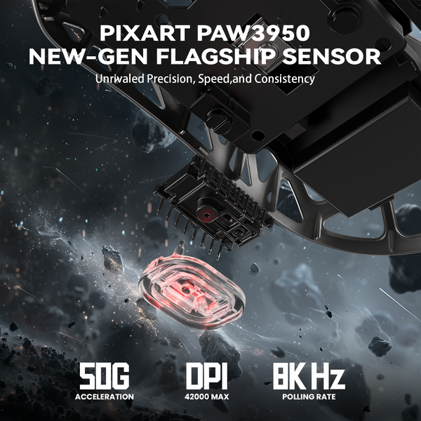 Attack Shark R2 Ultralight Wireless Gaming Mouse | 45g | 8K Hz ...
