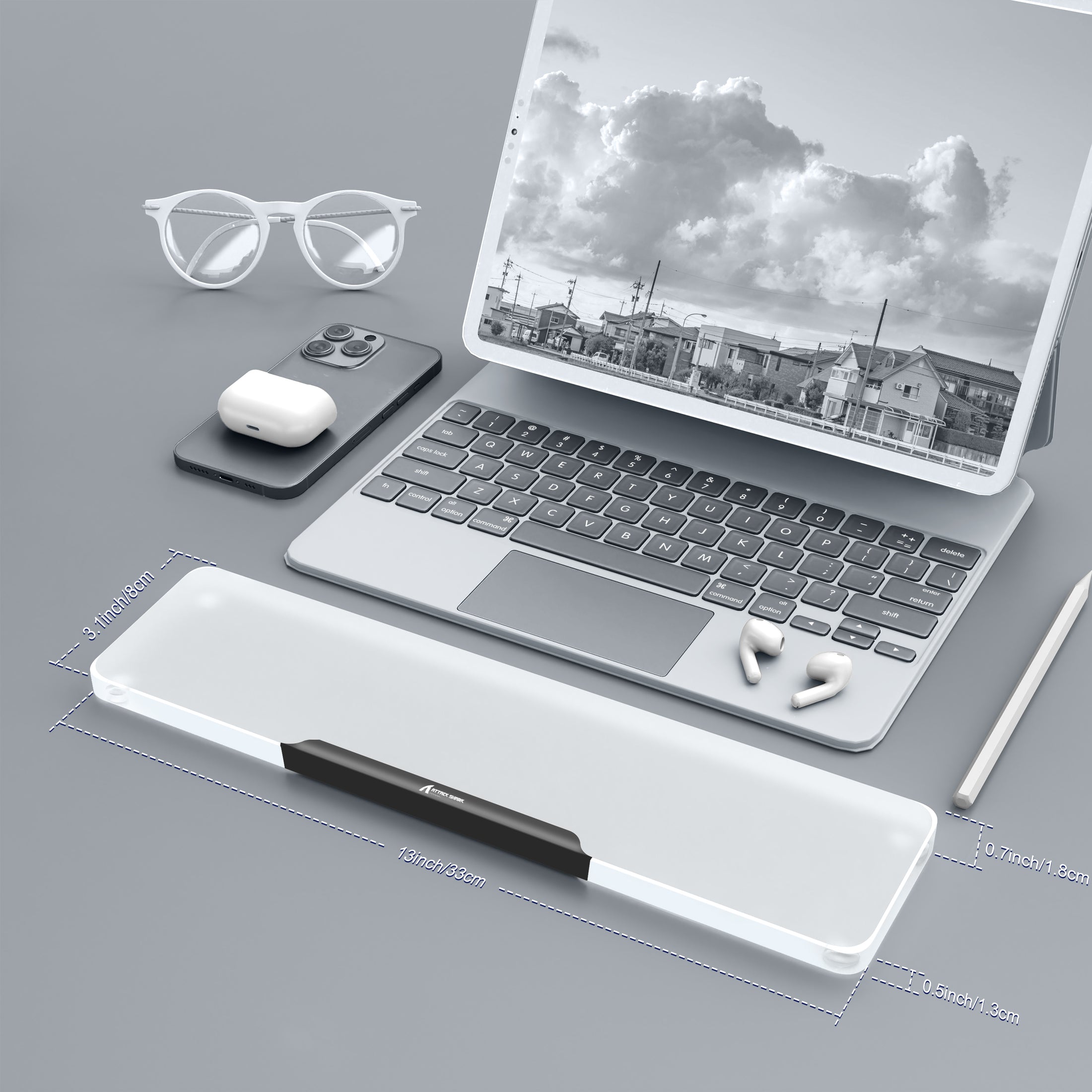 Ergonomic Wrist Rest | Comfort & Style for Gamers