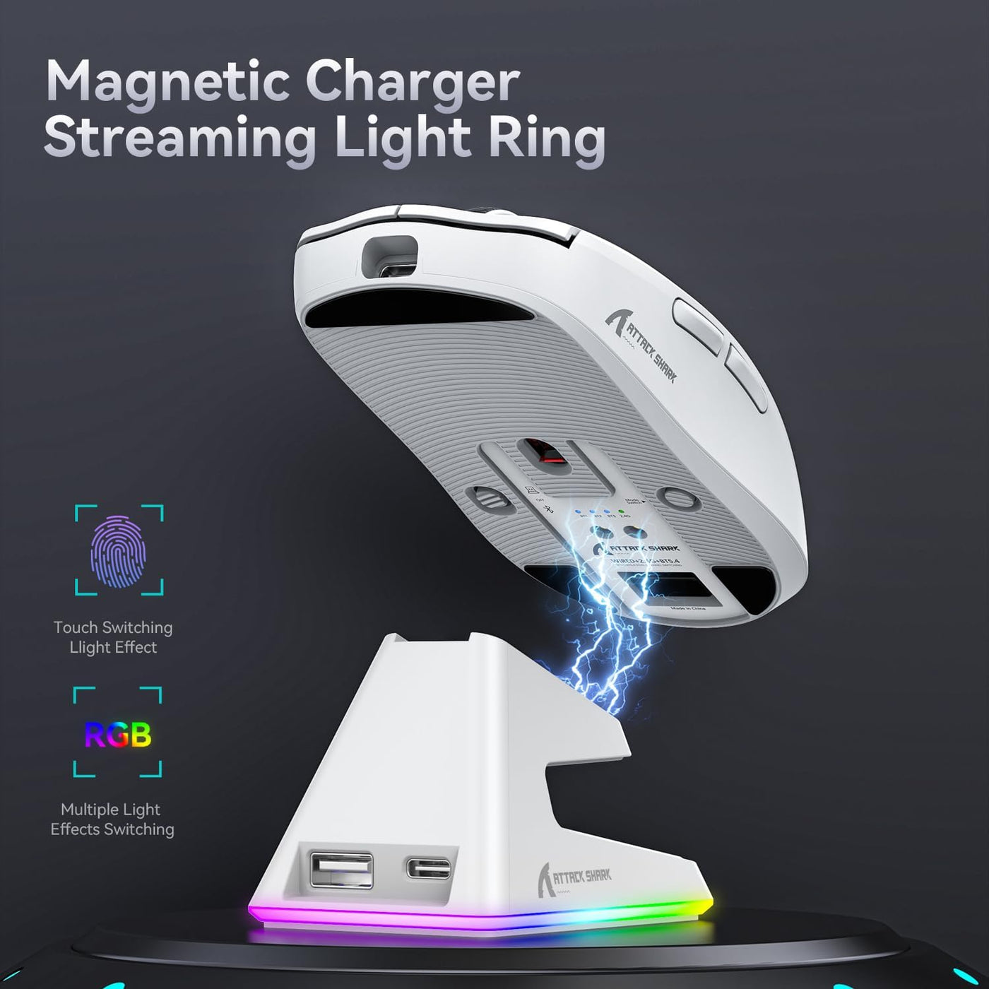 Revolutionize Gaming with X6 | Magnetic Charging Dock
