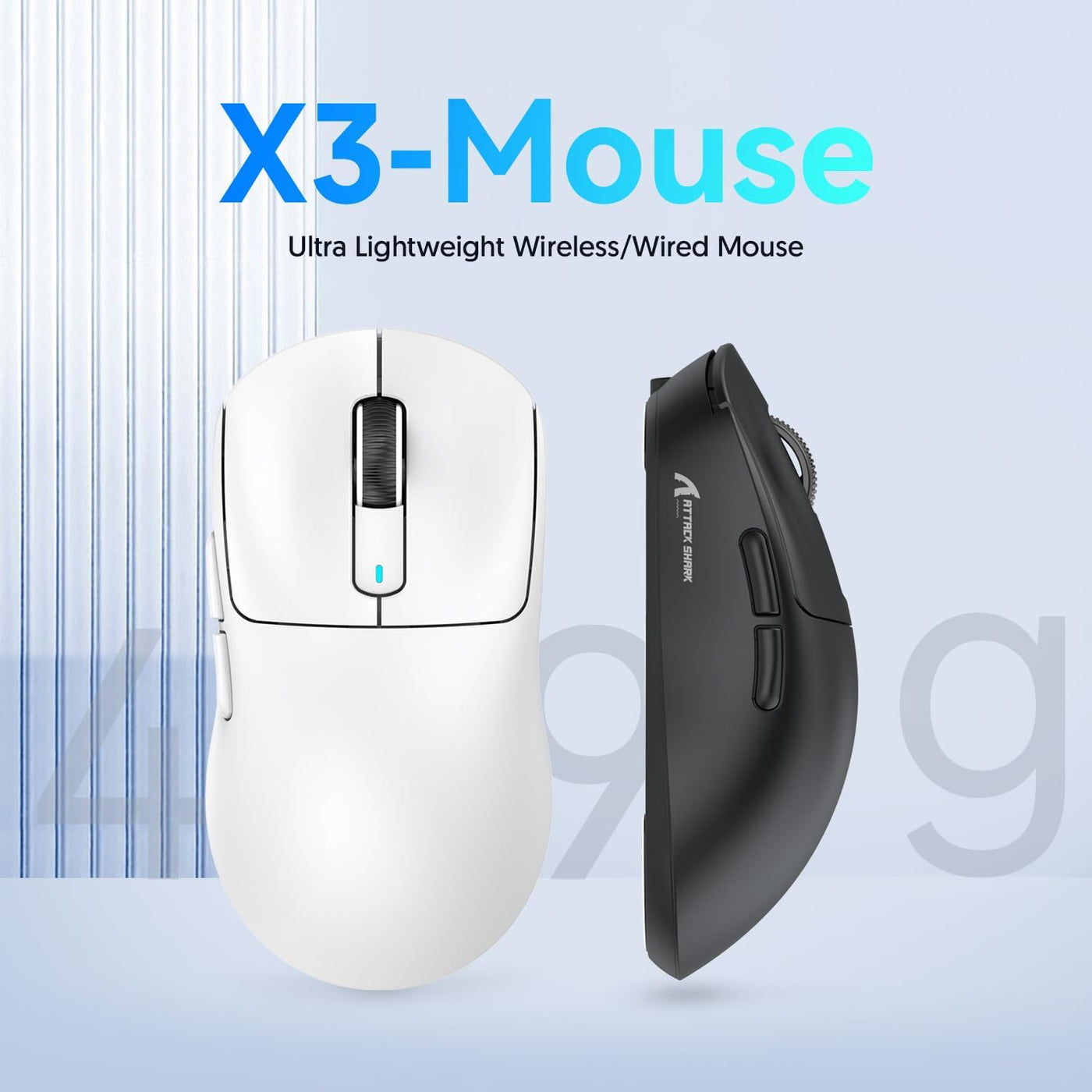 Wireless Gaming Mouse | Superlight 49G | 26K DPI