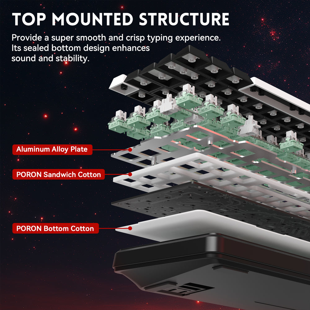 X65 HE Bundle: Magnetic Keyboard with 8KHz Coiled Cable