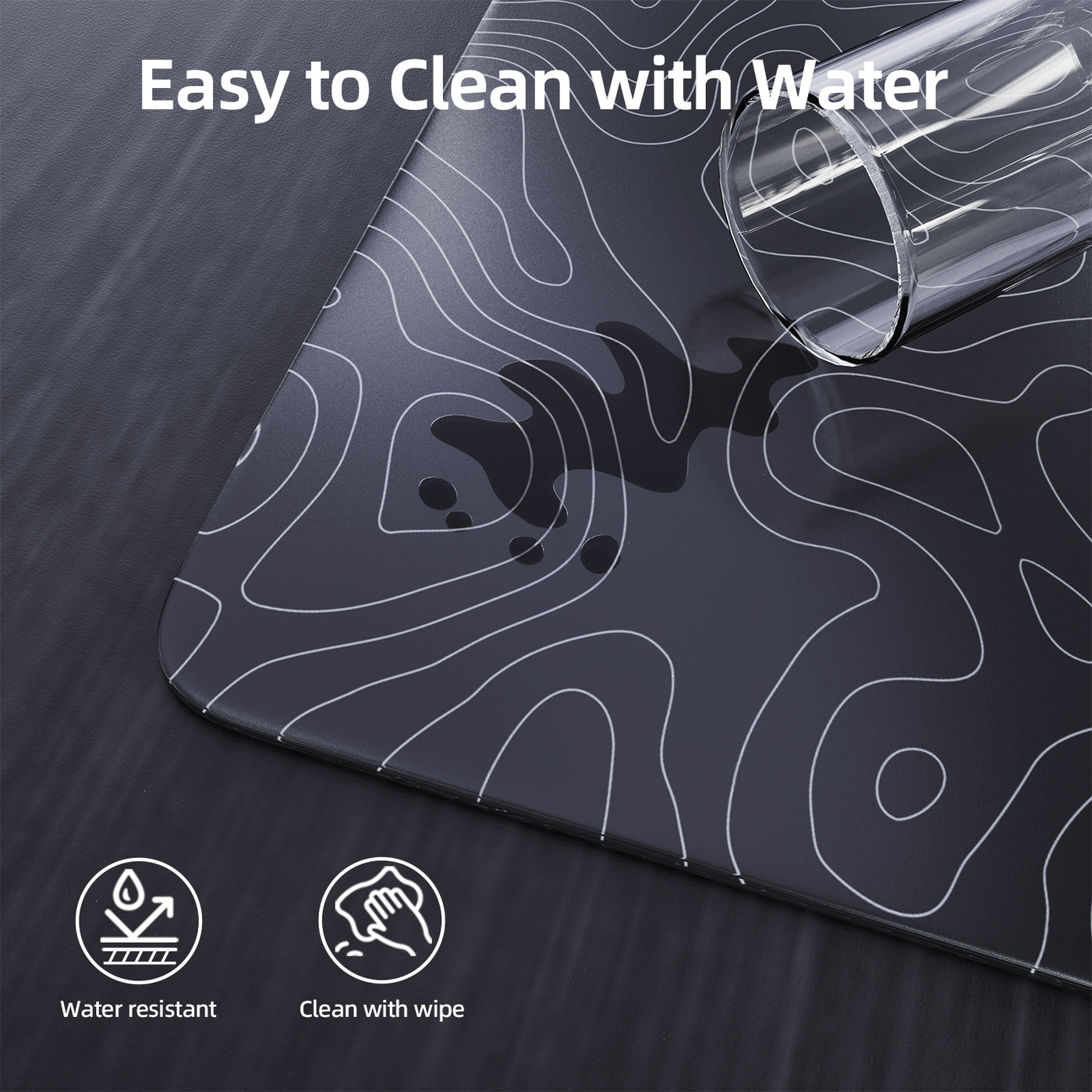 CM05 Premium Tempered Glass Gaming Mouse Pad | ATTACK SHARK