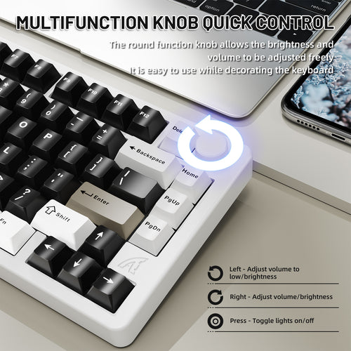Premium CNC Aluminum Keyboard with RGB | X86 ATTACK SHARK