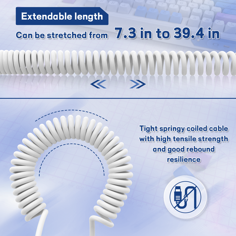 High-Performance Coiled Cable | ATTACK SHARK