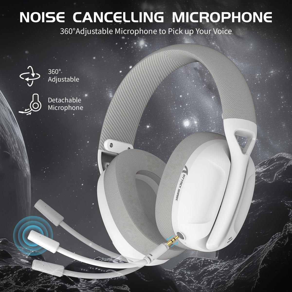 Ultra-Light L80 Gaming Headset | Tri-Mode Connectivity