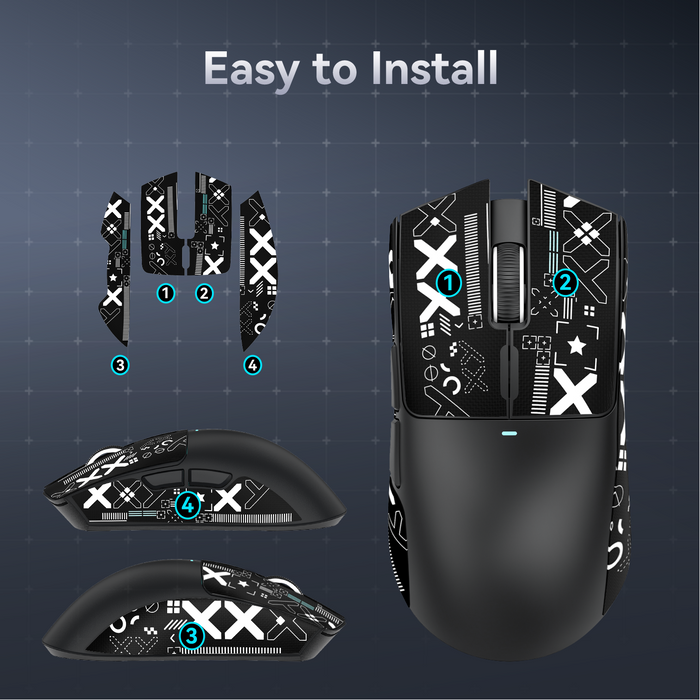 Gaming Mouse Grip Tape | Enhance Control & Comfort