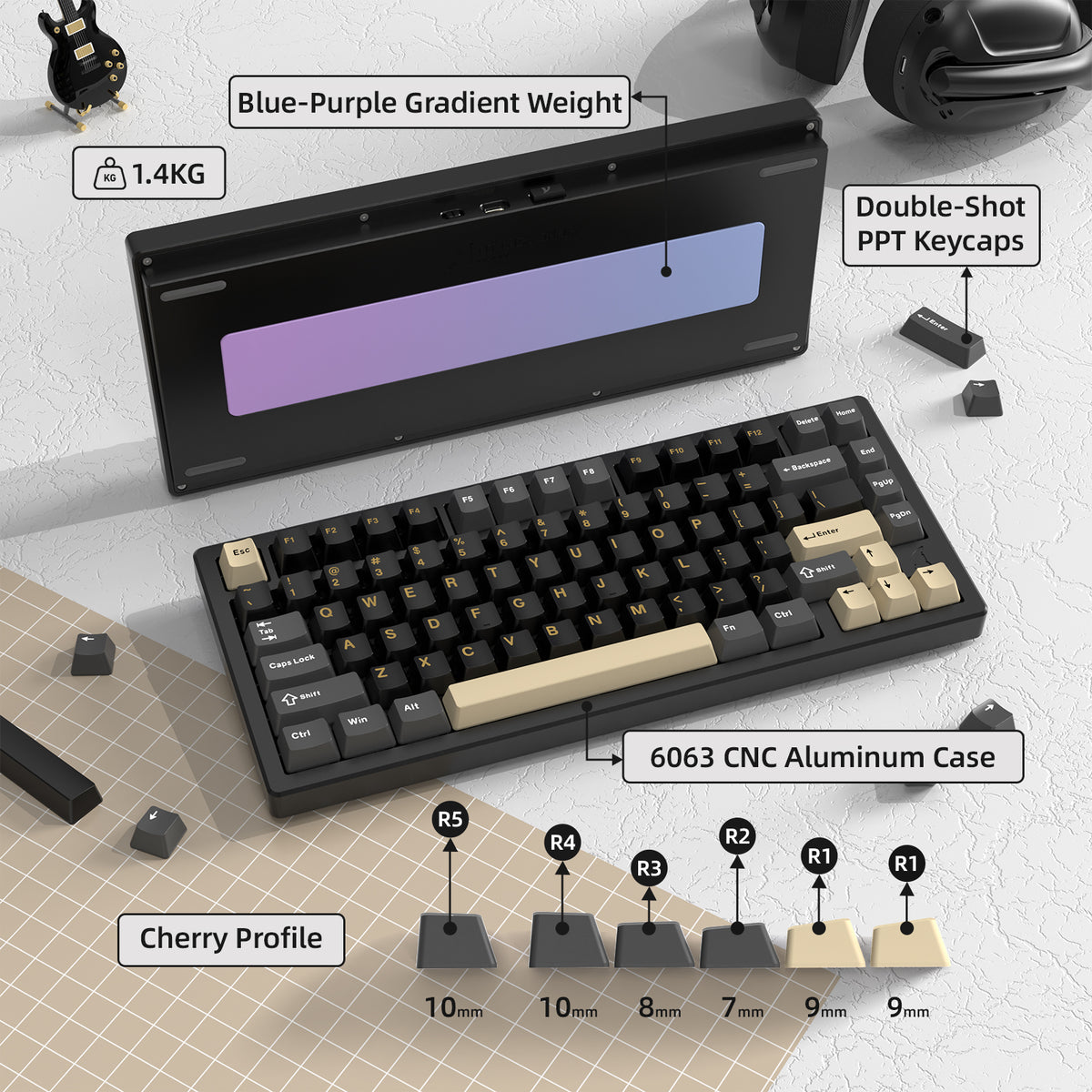 Full Aluminum Mechanical Keyboard Build | ATTACK SHARK