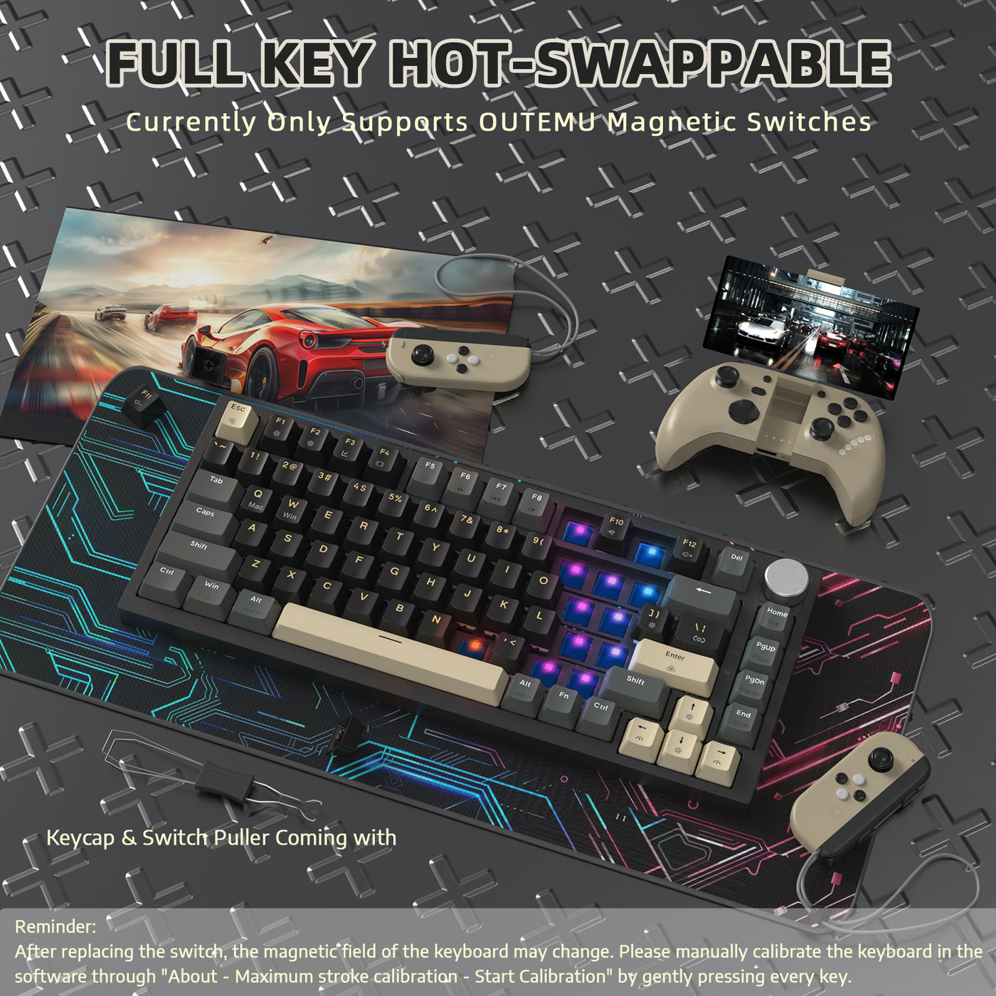 K85 Rapid Trigger Custom Magnetic Switch
