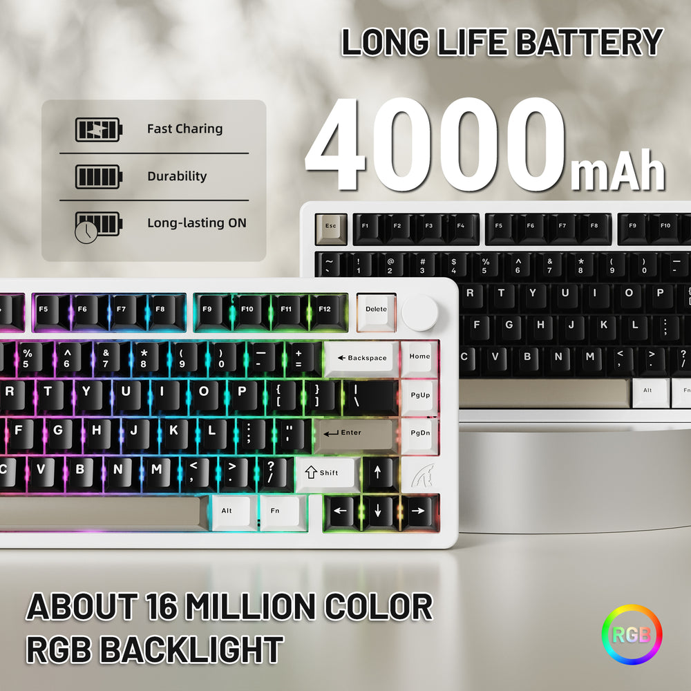 Premium CNC Aluminum Keyboard with RGB | X86 ATTACK SHARK