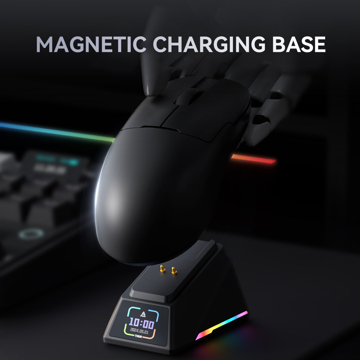 AJAZZ AJ159 APEX | Ultimate 8K Triple-Mode Gaming Mouse | PAW3950