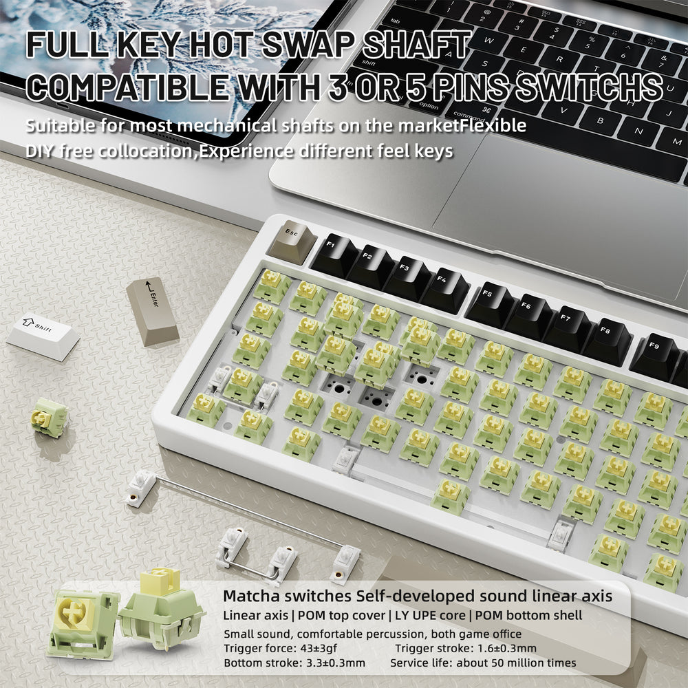 Premium CNC Aluminum Keyboard with RGB | X86 ATTACK SHARK