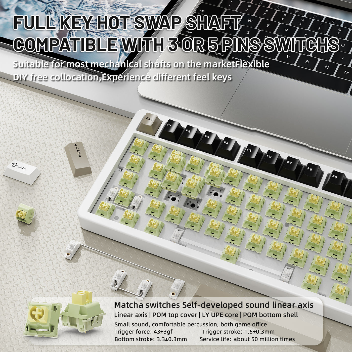 Premium CNC Aluminum Keyboard with RGB | X86 ATTACK SHARK