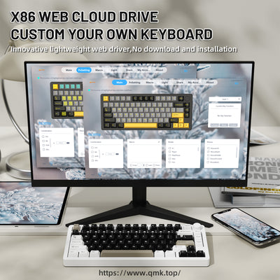 Premium CNC Aluminum Keyboard with RGB | X86 ATTACK SHARK