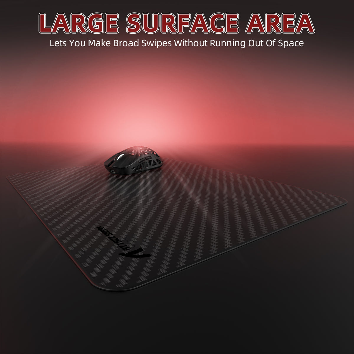 Genuine Carbon Fiber eSport Gaming Mousepad | ATTACK SHARK