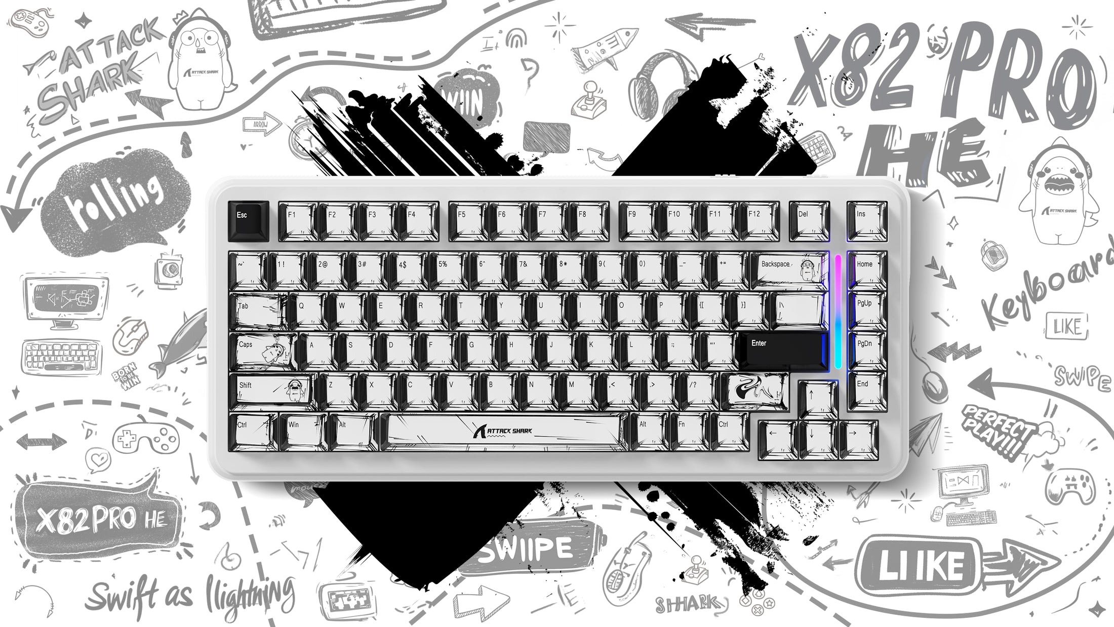 Attack Shark | Claviers, souris, casques et accessoires de jeu haut de ...
